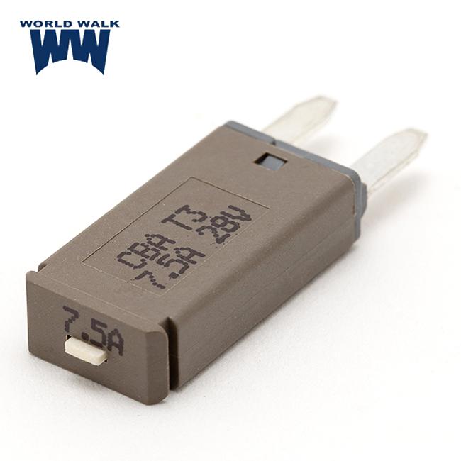 オータムセール メール便可 インスペクタヒューズ ブレーカーミニ平型ヒューズ CBA3-0728 7.5アンペア ブラウン ワールドウォーク 車 バイク 爆買 : アイネット Yahoo ...