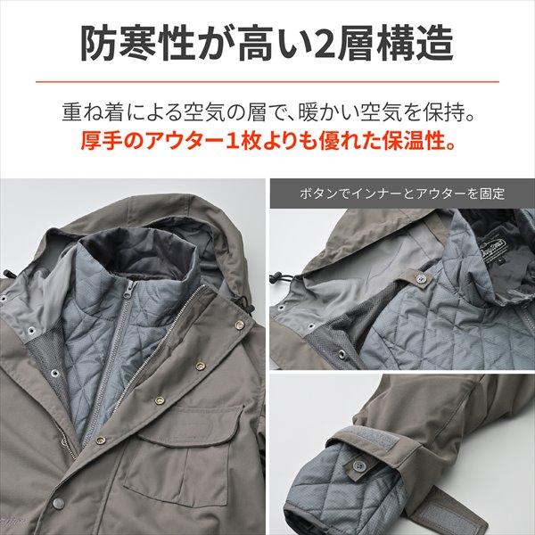 チャコール/Lサイズ 送料無料 デイトナ(Daytona) DJ-007R マウンテン3WAYパーカー 42715 : 89885 : アイネット Yahoo!ショッピング店 - 通販 ...