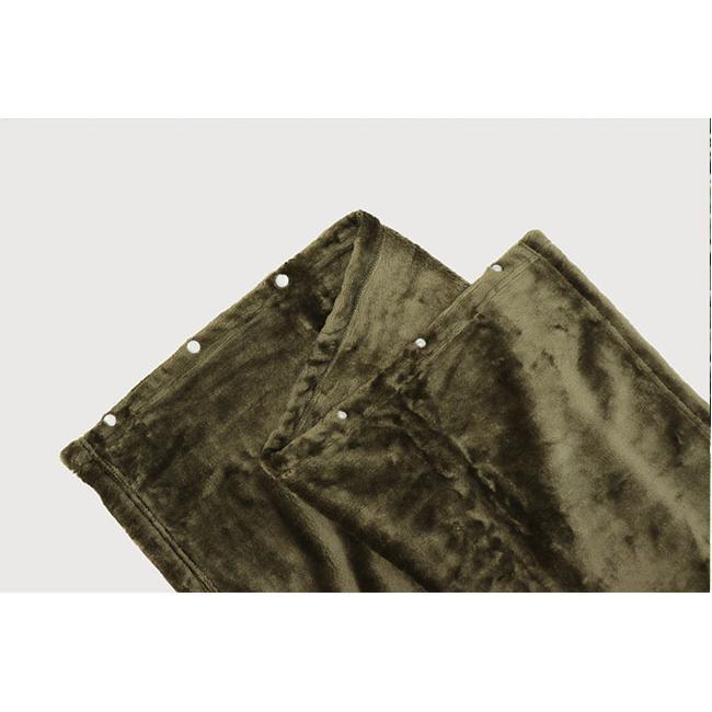 ogawa/オガワ 8569 キャンパルジャパン ファイヤープルーフブランケット Lサイズ カーキ 刺繍タイプ キャンプ フワフワ 焚き火 難燃性 コンパクト 収納 : 91540 : アイ ...