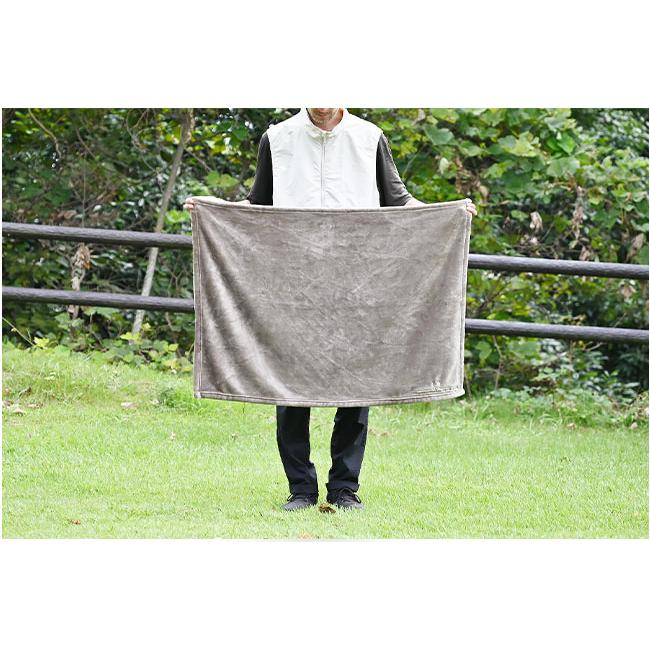 ogawa/オガワ 8569 キャンパルジャパン ファイヤープルーフブランケット Lサイズ カーキ 刺繍タイプ キャンプ フワフワ 焚き火 難燃性 コンパクト 収納 : 91540 : アイ ...