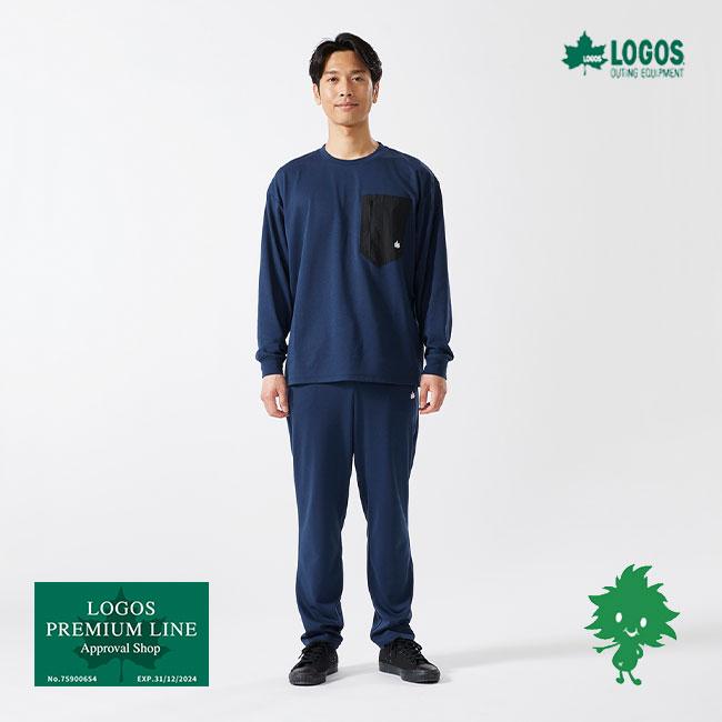 LOGOS LOGOS/ロゴス 35306711 LIPNERリカバリープルオーバー ブラック XL リゲインテック 快眠 リラックスタイム 疲労回復 血行促進 就寝時 吸湿速乾性 : アイ ...