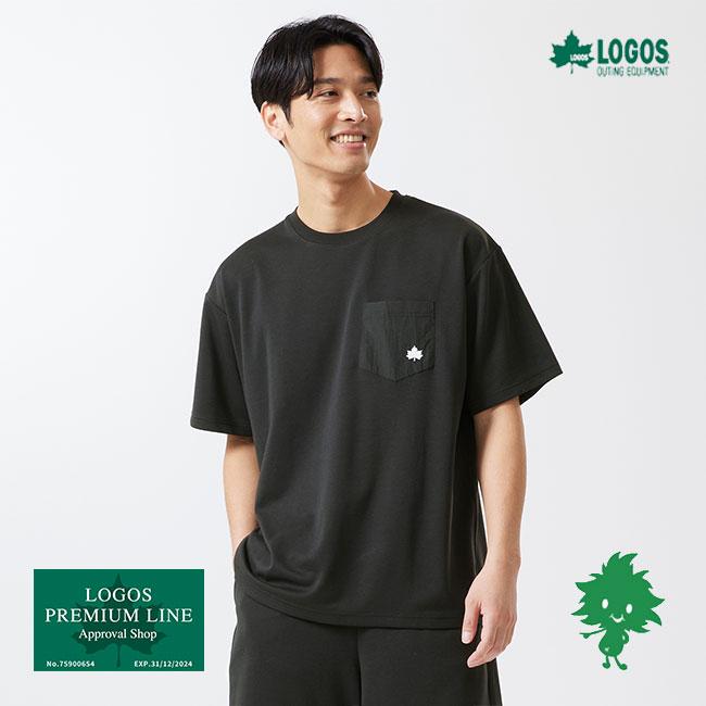 LOGOS LOGOS/ロゴス 35503711 LIPNER ボディリカバリーTシャツ ♯35503 ブラック・XL リゲインテック 快眠 リラックスタイム 疲労回復 血行促進 : アイ ...