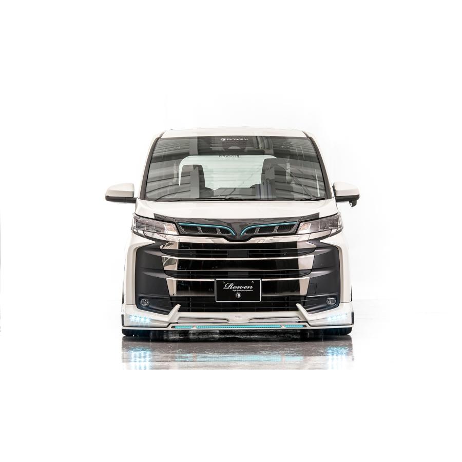 ロウェン ノア 90系 ZWR MZRA フロントスポイラー with LED SPOT LAMP FRP 単色塗装 1T048A00 ...