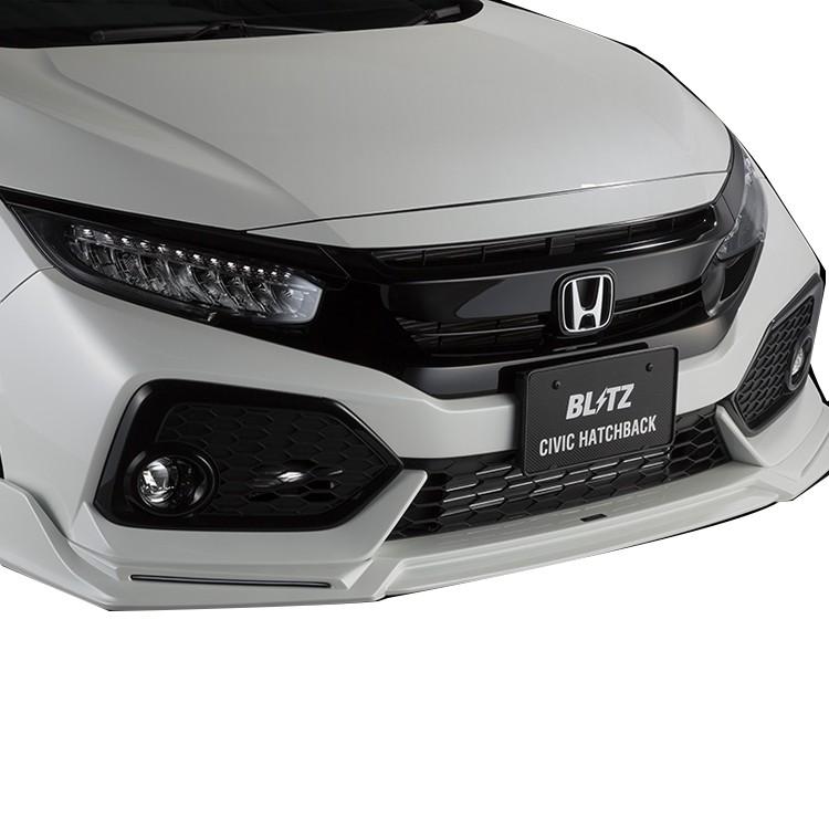 BLITZ（ブリッツ） シビック FK7 フロントリップスポイラー FRP 塗装済 60264 BLITZ AERO SPEED R ...