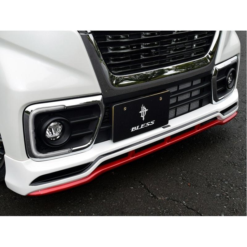 ブレス クリエイション スペーシアカスタム MK53S フロントハーフスポイラー FRP 塗装済 3色塗分けまで SWZ-01-002 BLESS CREATION : カーパーツ専門店 ...