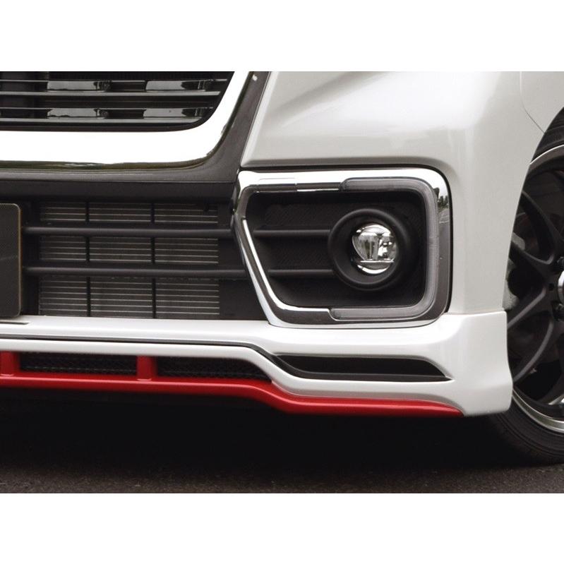 ブレス クリエイション スペーシアカスタム MK53S フロントハーフスポイラー FRP 塗装済 3色塗分けまで SWZ-01-002 BLESS CREATION : カーパーツ専門店 ...