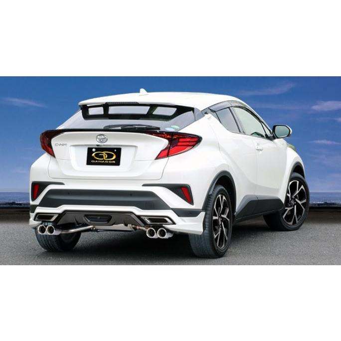 GANADOR C-HR 3BA-NGX10 DBA-NGX10 ガソリン モデリスタ BOOST IMPULSE STYLE マフラー センターパイプ付 GVE-031APO ガナドール ...