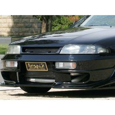 ボメックス スカイライン R33 前期 フロントバンパーBM ビックマウスType2 未塗装品/ゲルコート R33-FB-02 BOMEX ...