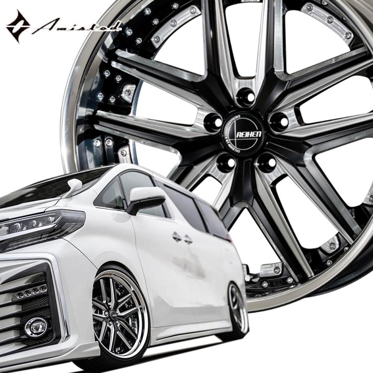 20インチ 5H100 12.5J+ 5穴 アミスタット ライエンT025 ホイール 1本 Amistad REIHEN T025 ブラックスクリットマシニング : カーパーツ専門店BoooN ...