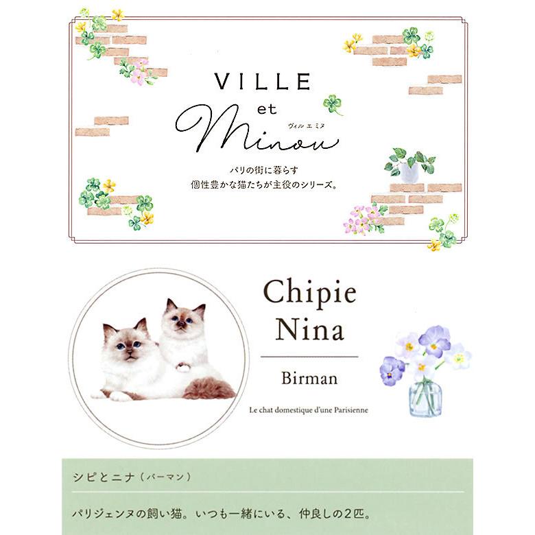 バースデーカード Minou シピとニナ 4456303 二つ折り 絵柄付中紙入 エヌビー NB グリーティングカード お誕生お祝い ねこ ネコ : 堀萬昭堂 ヤフー店 - 通販 ...