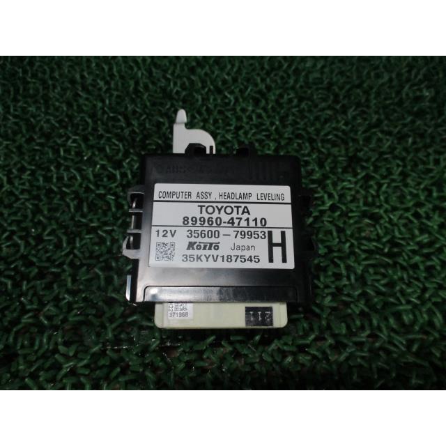 プリウス DAA-ZVW30 その他 コントロールユニット 202 35600-79953 89960-47110 : ほりおパーツヤフー店 - 通販 - Yahoo!ショッピング