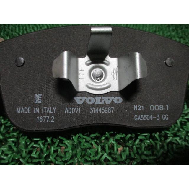 ボルボ 60シリーズ DBA-DB420XC Fブレーキパッド 31445985 : ほりおパーツヤフー店 - 通販 - Yahoo!ショッピング