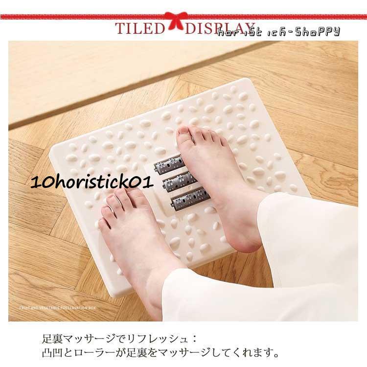 フットレスト デスク下 足置き台 マッサージローラー付き 180 フットレスト デスク下 足置き台 マッサージローラー付き 180