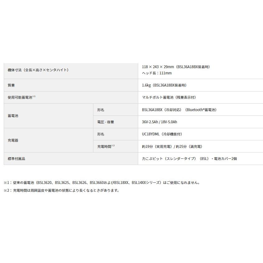 HiKOKI ハイコーキ コードレスインパクトドライバ WH36DD(2XHRSZ) スコーピオンレッド 36V(67006)(67006 ...