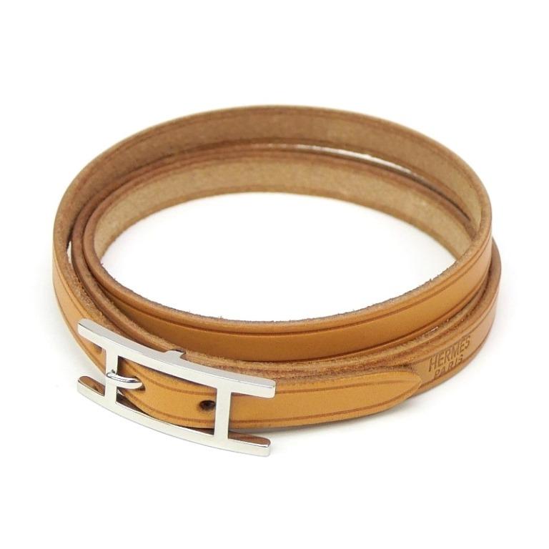 HERMES エルメス ブレスレット アピ チョーカー 3連 H刻印 キャメル 【中古】(68464) : 堀田商事質店 Yahoo!店 ...
