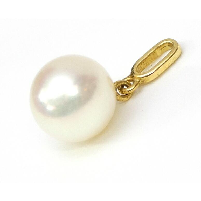 MIKIMOTO（ミキモト） ペンダントトップ 18金 パール 真珠/ゴールド/K18YG【中古】(68540) : 堀田商事質店 Yahoo ...
