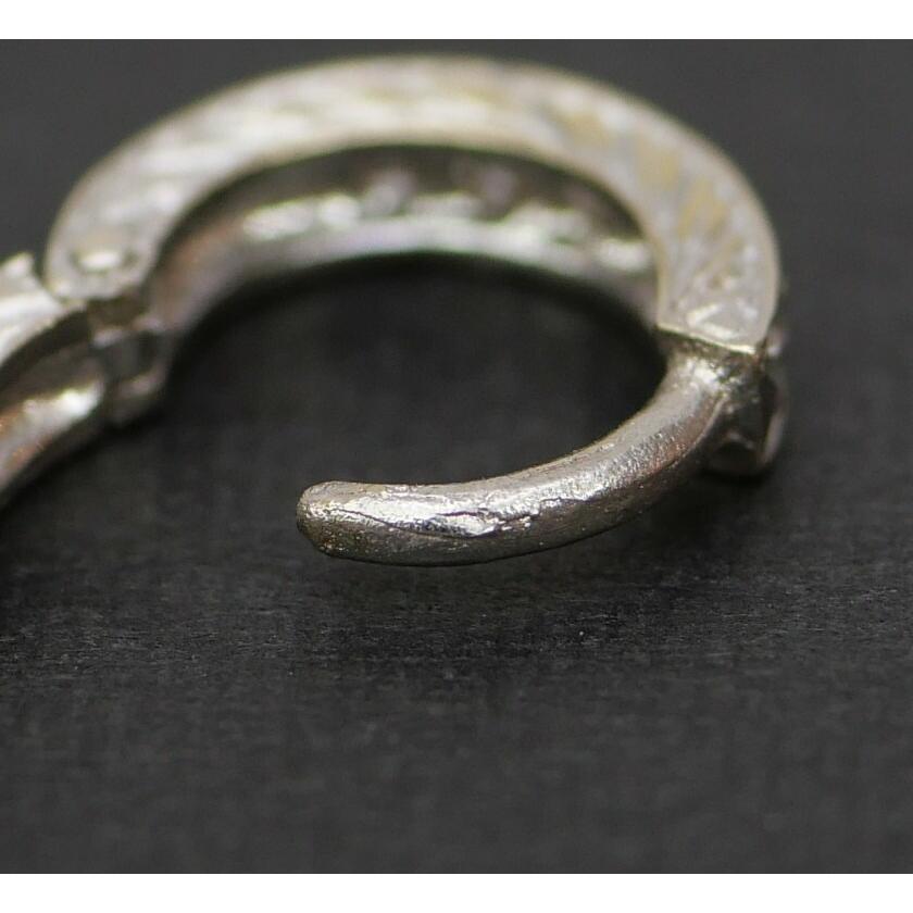 Loree Rodkin ローリーロドキン ミニフープピアス ダイヤモンド 18金 /ホワイトゴールド/750WG 【中古】(68830 ...