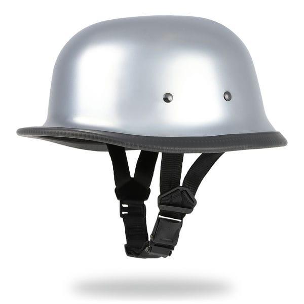 GERMAN HALF HELMET/ジャーマンハーフヘルメット/クローム HORIZON HELMETS 装飾 : HORIZON ...