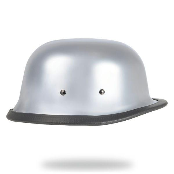 GERMAN HALF HELMET/ジャーマンハーフヘルメット/クローム HORIZON HELMETS 装飾 : HORIZON ...
