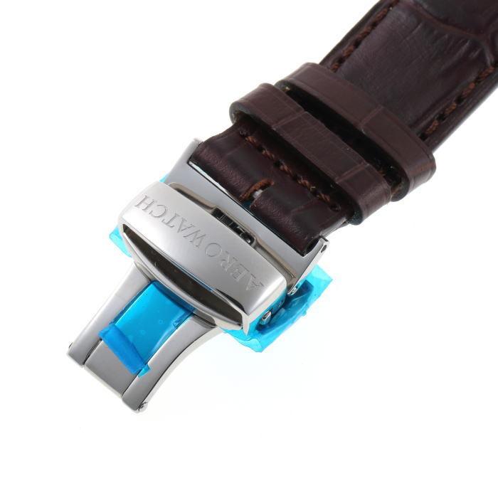 AEROWATCH アエロウォッチ ルネッサンス ビッグ GMT オートマチック A71930 AA03 SS メンズ 時計 2110249 ...