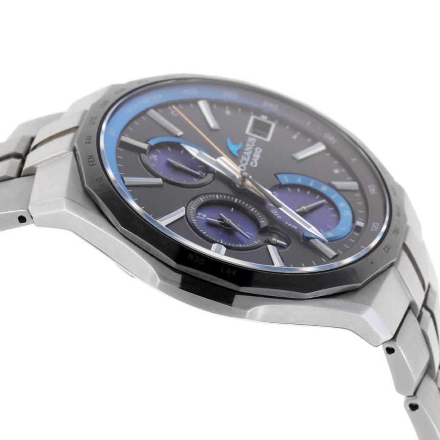 Manta（OCEANUS） CASIO カシオ オシアナス マンタ S5000シリーズ タフソーラー OCW-S5000E-1AJF TI ...
