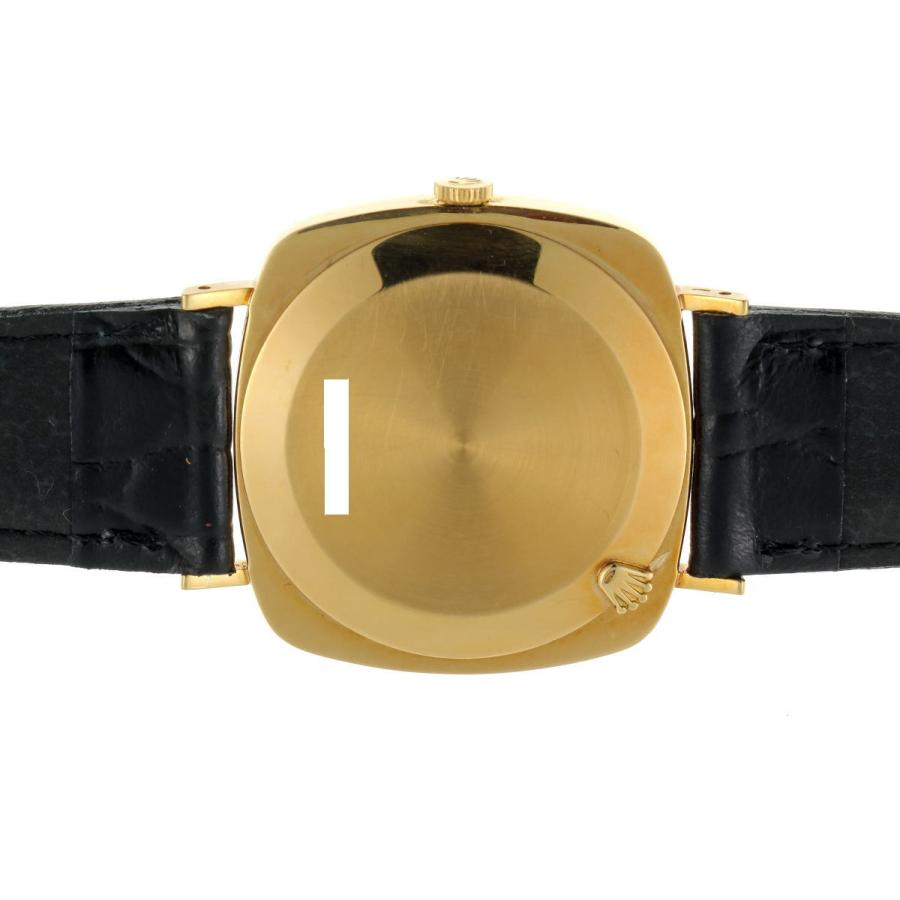 チェリーニ ROLEX ロレックス クッションケースウォッチ 手巻 Cal.1600 3747 750YG ボーイズ 時計 2310212 ...