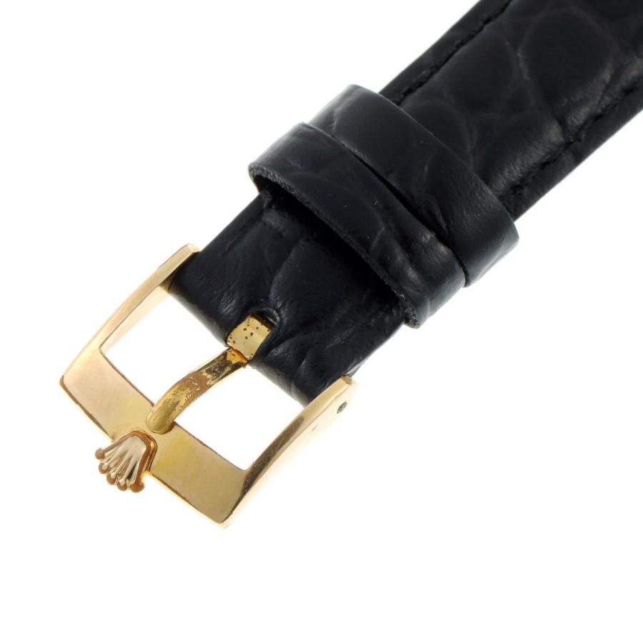 チェリーニ ROLEX ロレックス クッションケースウォッチ 手巻 Cal.1600 3747 750YG ボーイズ 時計 2310212 ...