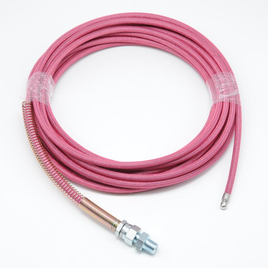 10M ナイロン編上げ柔軟洗管ホース 1/8（3.6mm、1分） 15.0MPa ロケットノズル付 : ホース屋 ヤフー店 - 通販 ...