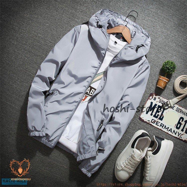 マウンテンパーカー メンズ ウィンドブレーカー 無地ジャケット 防風 ジップアップ 秋ジャケット S-7XL 秋物 父の日 : 星野 - 通販 - Yahoo!ショッピング