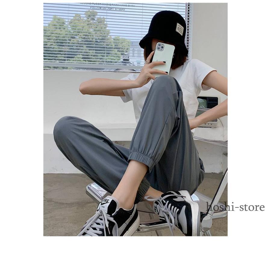 ジョガーパンツ 接触冷感パンツ レディース ロングパンツ 涼感 ジョガーパンツ 接触冷感パンツ レディース ロングパンツ 涼感