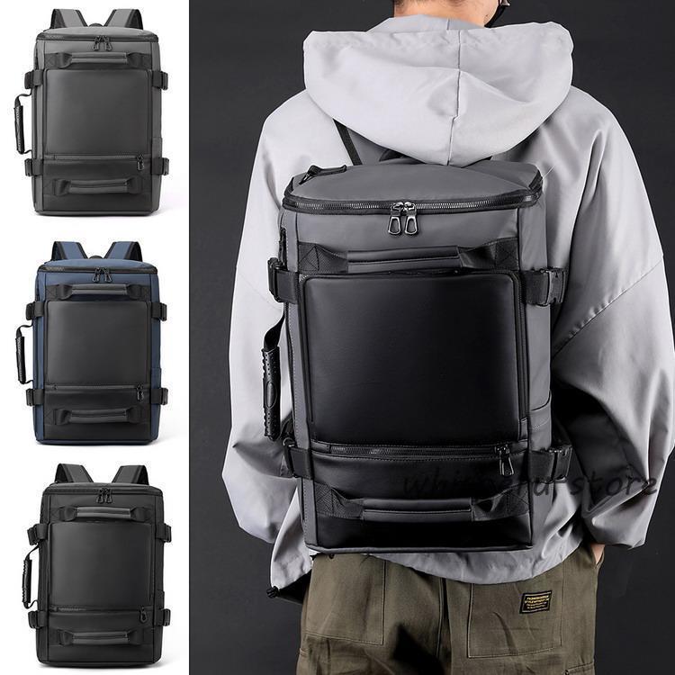 バックパック リュックサック デイパック カバン 鞄 3way 肩掛け ハンドル持ち 撥水ナイロン メンズ : 星野 - 通販 - Yahoo ...