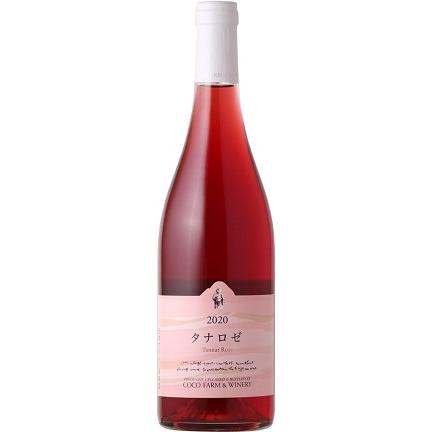 ココファーム タナロゼ Tannat Rose 750ml タナ 日本ワイン 国内産葡萄100％使用 アルコール分12.5% COCO ...