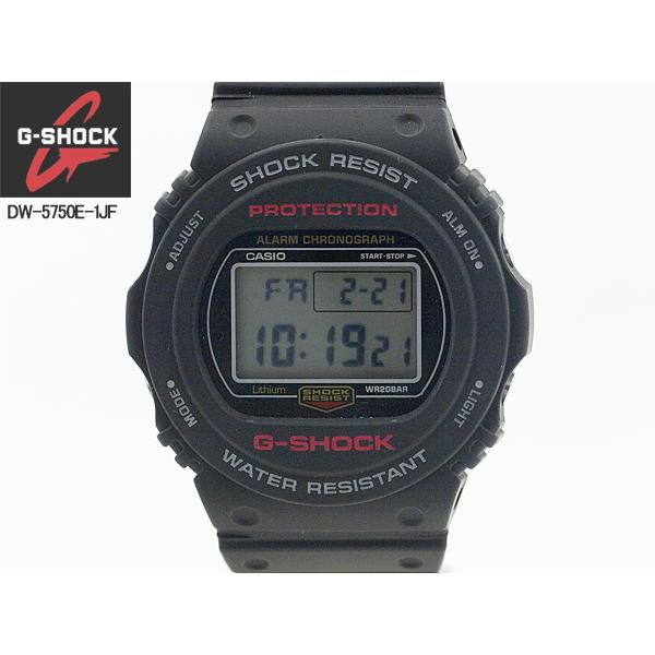 G-SHOCK カシオ CASIO 5700シリーズ 腕時計DW-5750E-1JF : e-細井時計店 - 通販 - Yahoo!ショッピング
