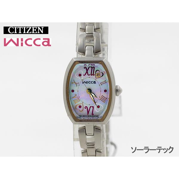 wicca シチズン ウィッカ CITIZEN Wicca ソーラー 女性用腕時計 KF3-010-91 : e-細井時計店 - 通販 - Yahoo!ショッピング