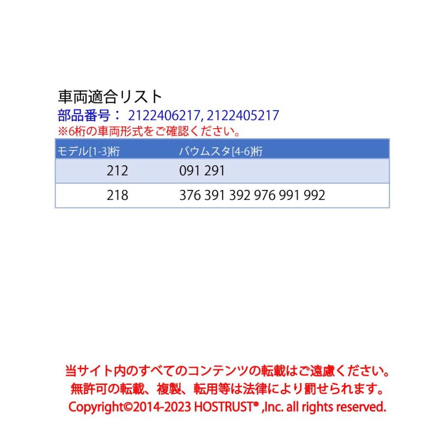 メルセデスベンツ エンジンマウントR（右） 2122406217 2122405217 CLS550 E550 CLS63AMG ...