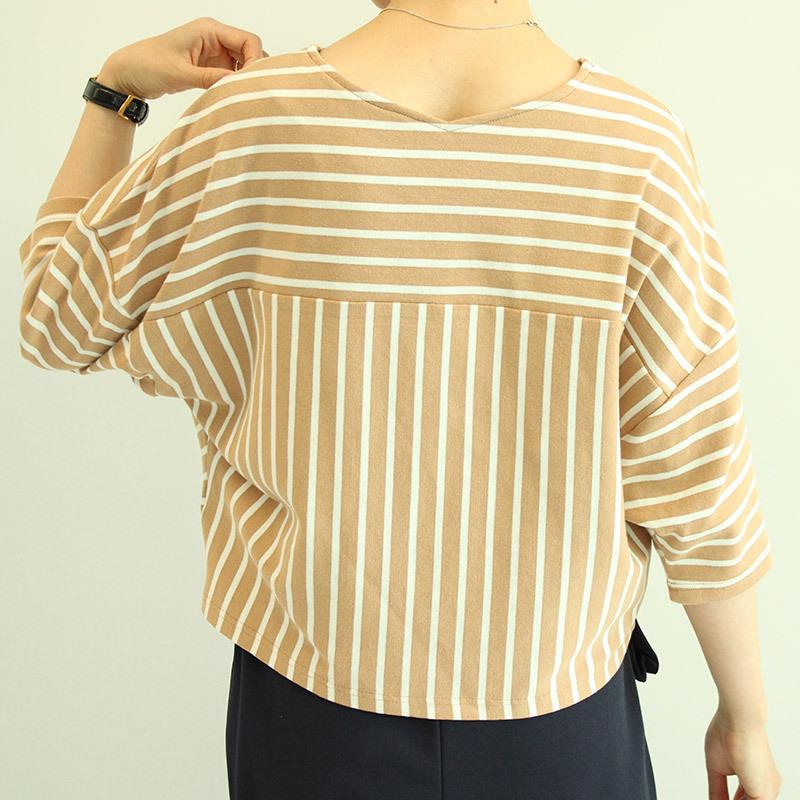 ボーダー ドルマン カットソー大きいサイズ レディース レスウェル :0347500:HOT-AIR-大きいサイズレディース - 通販 ...