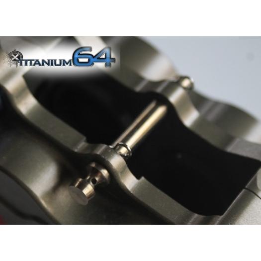 Titanium64 チタンパッドピン ブレンボ40mmレーシングキャリパー用 brembo 超軽量！減らない！錆びない！ : ROUND ...