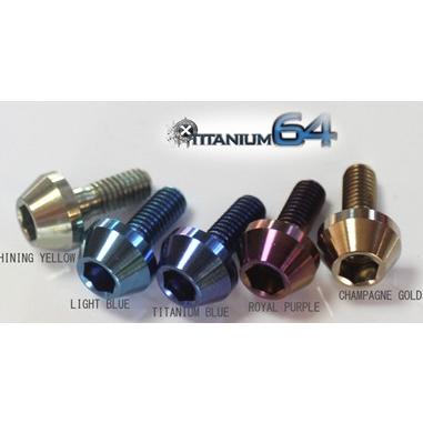 Titanium64 ナンバープレートボルト 2本セット : ROUND STAR - 通販 - Yahoo!ショッピング