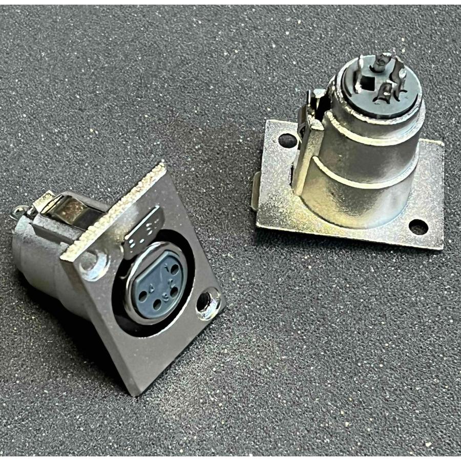 XLRタイプコネクター 4ピンメス : ROUND STAR - 通販 - Yahoo!ショッピング