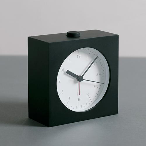 Lemnos 置き時計 目覚まし レムノス City Pop L YK22-05 シティポップ エル アラーム 特典付 テーブルクロック 四角 おしゃれ アナログ 小型 木製 日本製 ギフト ...
