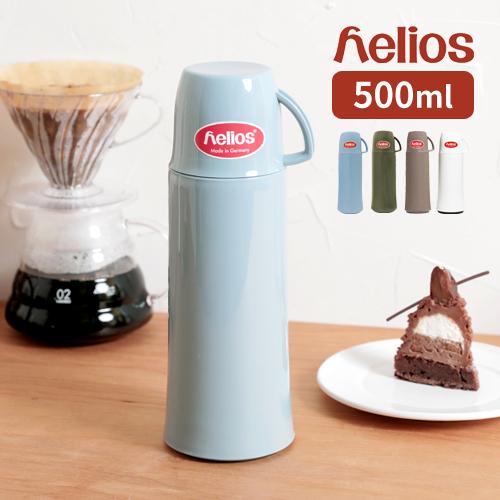 水筒 魔法瓶 ヘリオス HELIOS Elegance 500ml 5609007 エレガンス 卓上 ポット 保温 保冷 マグボトル コップ付 ...