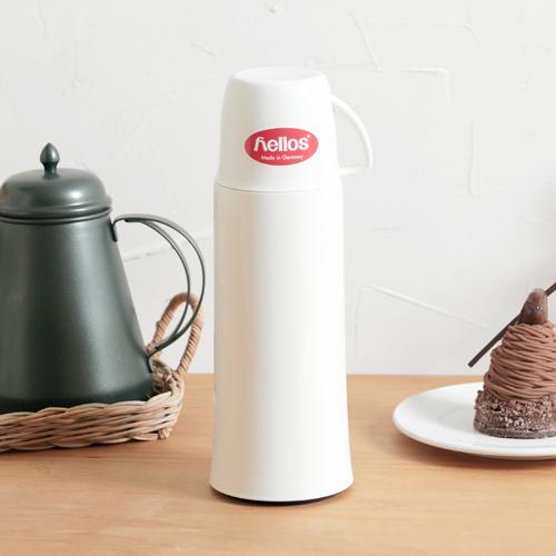水筒 魔法瓶 ヘリオス HELIOS Elegance 500ml 5609007 エレガンス 卓上 ポット 保温 保冷 マグボトル コップ付 ...