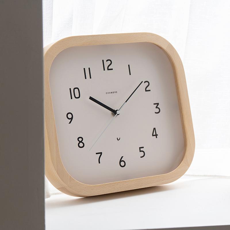 掛け時計 CHAMBRE Calme CLOCK シャンブル カルムクロック CH-068 掛時計 特典付 おしゃれ ウォールクロック かけ時計 置き時計 日本製 木製 インターゼロ ...