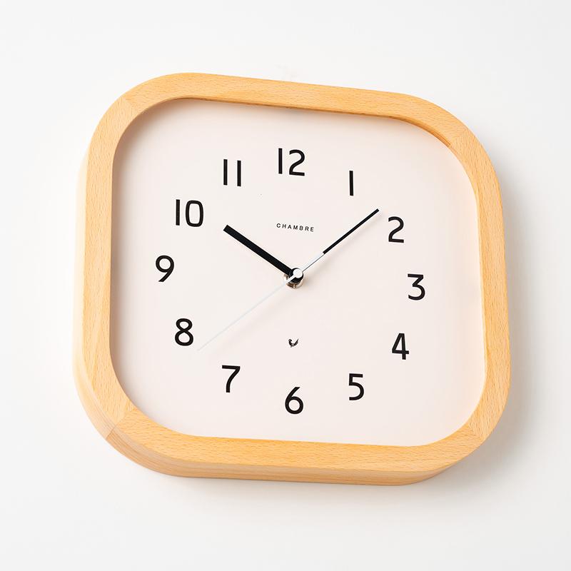 掛け時計 CHAMBRE Calme CLOCK シャンブル カルムクロック CH-068 掛時計 特典付 おしゃれ ウォールクロック かけ時計 置き時計 日本製 木製 インターゼロ : ホッ ...