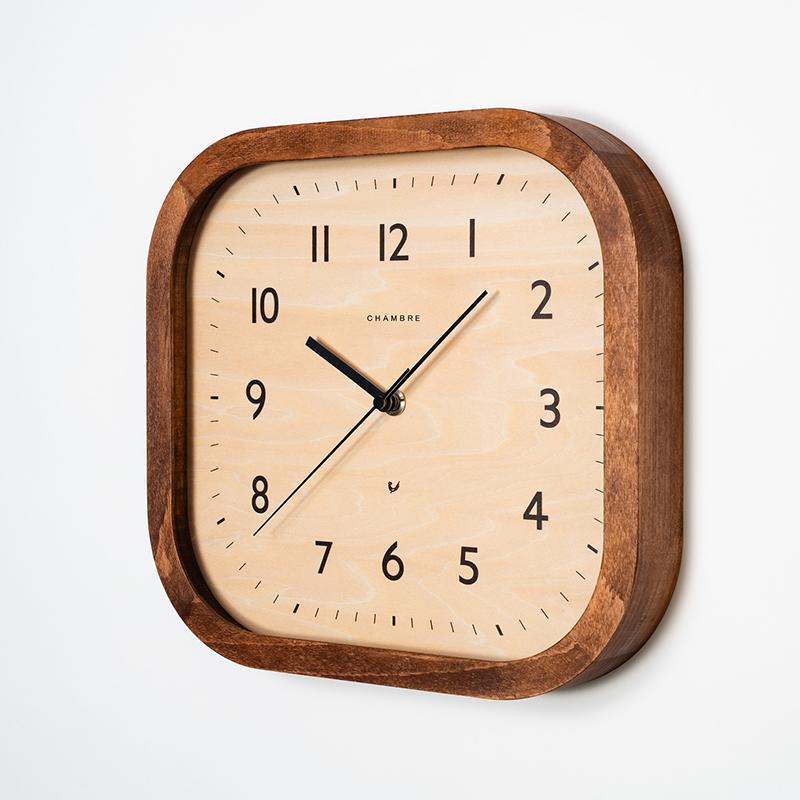 掛け時計 CHAMBRE Calme CLOCK シャンブル カルムクロック CH-068 掛時計 特典付 おしゃれ ウォールクロック かけ時計 置き時計 日本製 木製 インターゼロ : ホッ ...