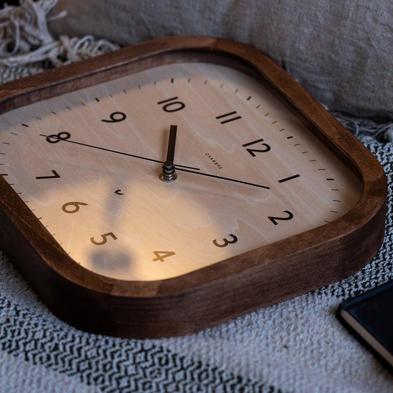 掛け時計 CHAMBRE Calme CLOCK シャンブル カルムクロック CH-068 掛時計 特典付 おしゃれ ウォールクロック かけ時計 置き時計 日本製 木製 インターゼロ : ホッ ...