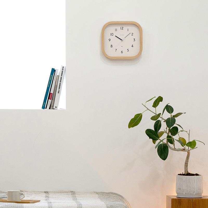 掛け時計 CHAMBRE Calme CLOCK シャンブル カルムクロック CH-068 掛時計 特典付 おしゃれ ウォールクロック かけ時計 置き時計 日本製 木製 インターゼロ : ホッ ...