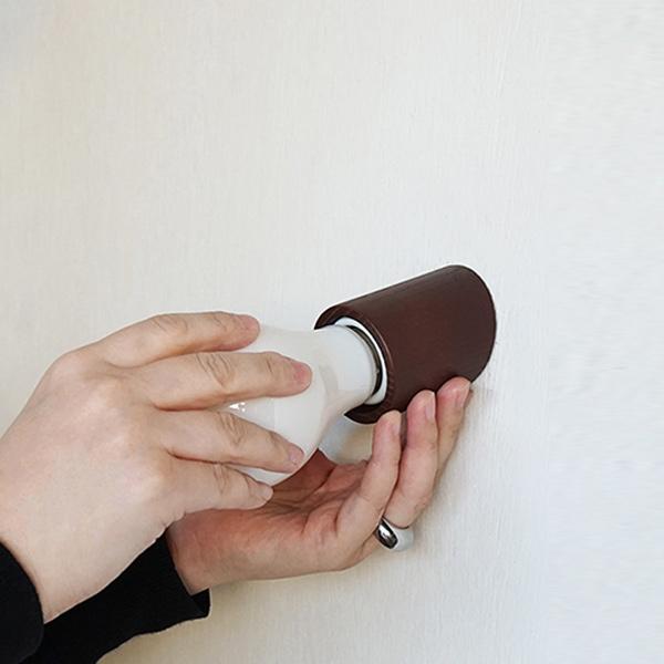 ウッドレセップカバー スロープ brown,照明器具, ソケット, ライト, 裸電球, LED, 北欧, E26, インテリア, おしゃれ, 間接照明, : Hot Crafts ホットク ...