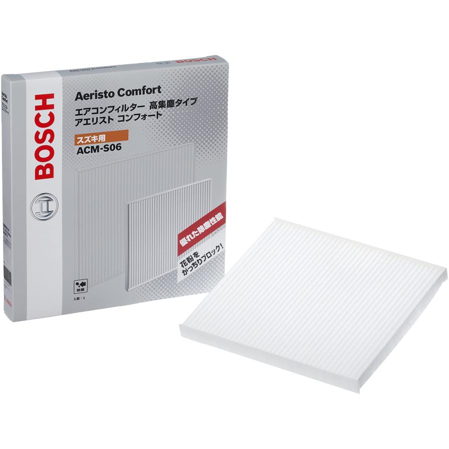 BOSCH(ボッシュ) スズキ/ニッサン/マツダ車用エアコンフィルター アエリストコンフォート (除塵タイプ) ACM-S06 : ホットミーティア - 通販 - Yahoo!ショッピング