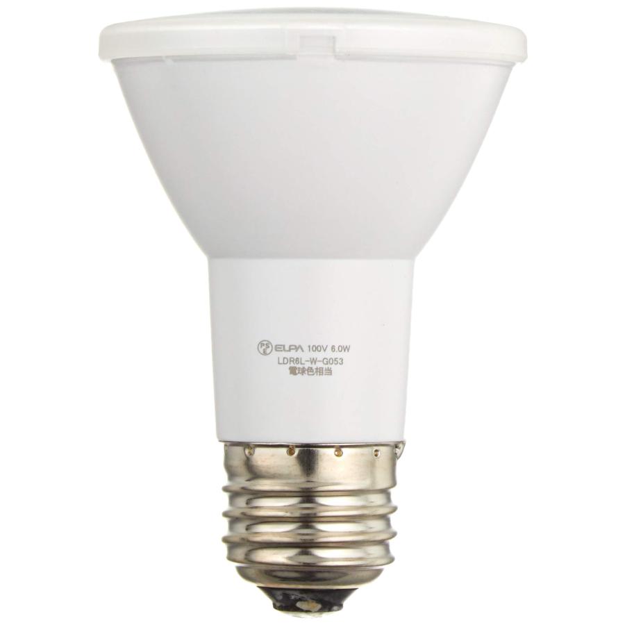 エルパ (ELPA) LED電球ビーム形 電球 間接照明 6.0W 電球色相当 屋内・屋外兼用 LDR6L-W-G053 : ホットミーティア - 通販 - Yahoo!ショッピング